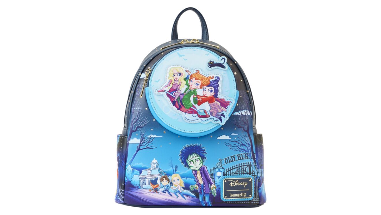 New Hocus Pocus Glow In The Dark Loungefly Backpack For A Frightfully ...