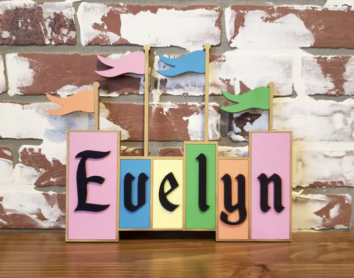 Disney Custom Name Sign To Add Magic To Your Home! | Chip and Company