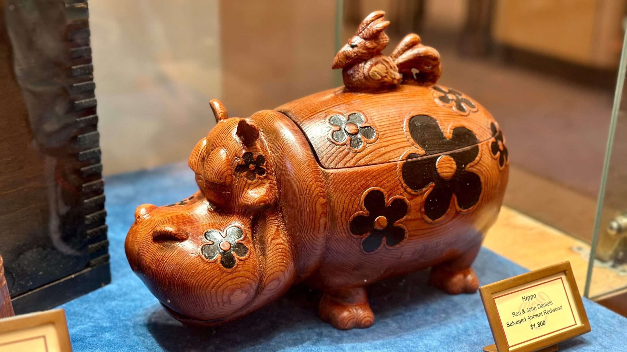 Adorable It's A Small World Hippo Figurine Spotted At Disney Springs ...