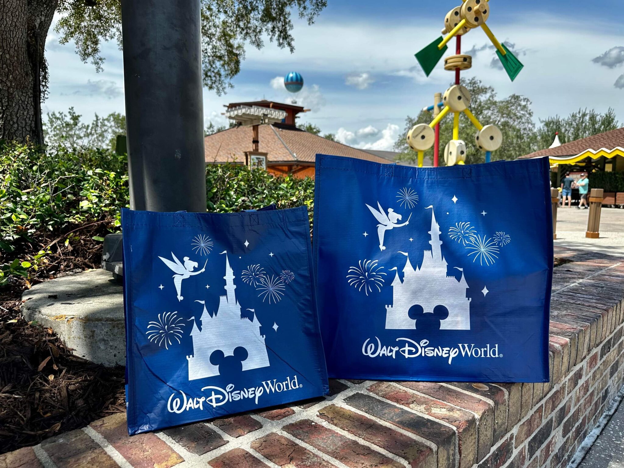 New Disney Castle Reusable Tote Bags Now Available At Disney World ...