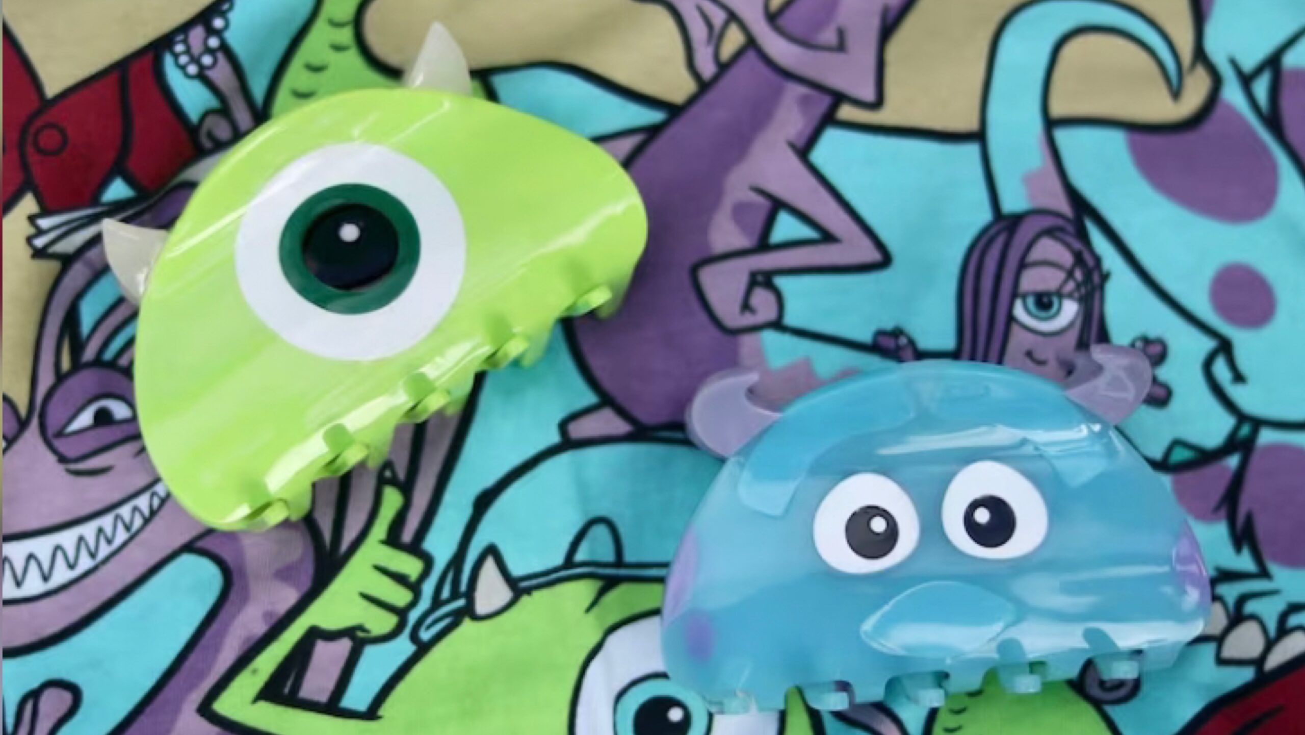 New Mike And Sulley Claw Hair Clips For A Fun Hairstyle! | Chip and Company