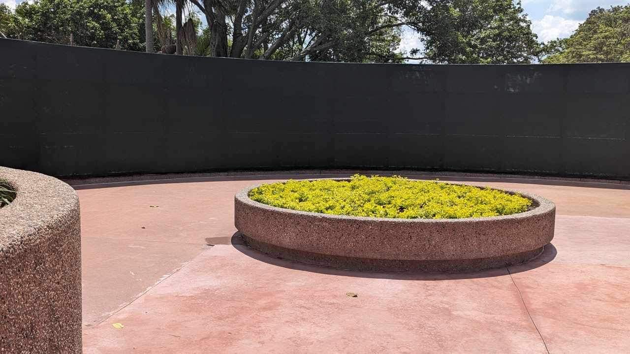 Stroller Parking Sign Installed for Moana's Journey of Water in EPCOT ...