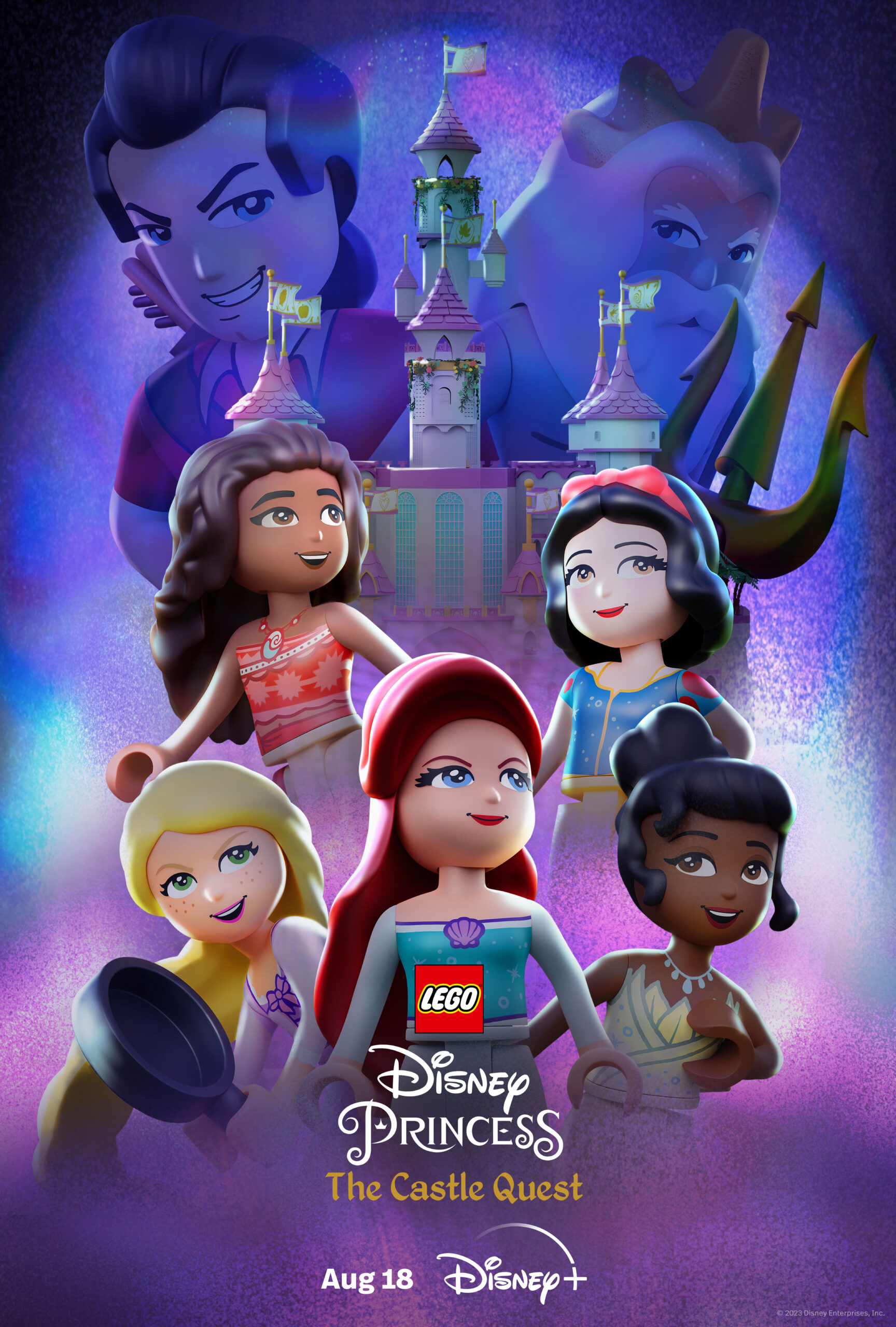 First Look at LEGO Disney Princess: The Castle Quest Coming to Disney+ ...