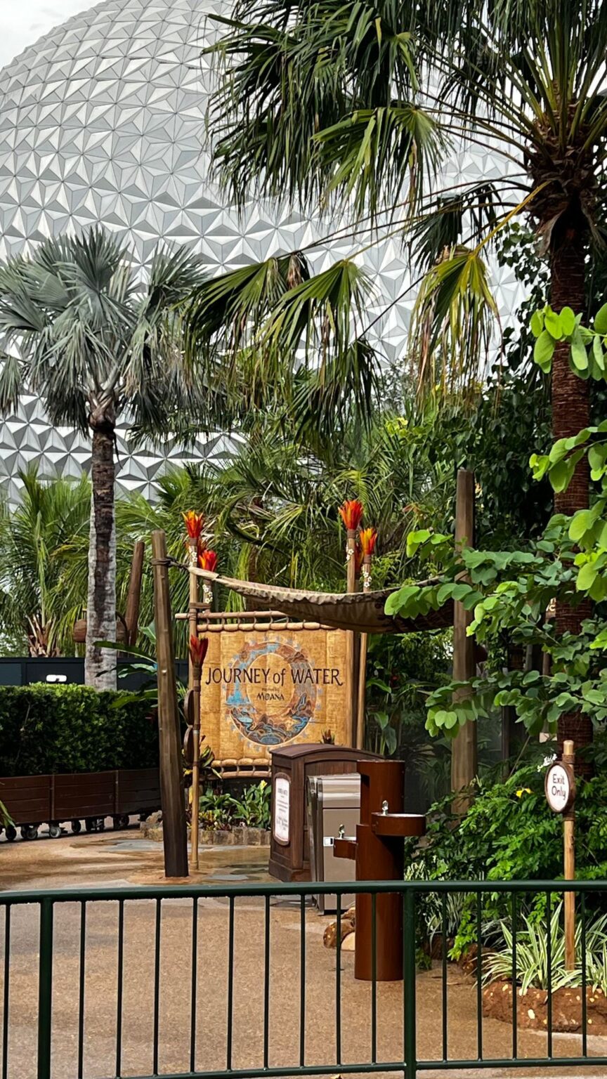 Signage Now Visible as the Walls are down Around Journey of Water ...