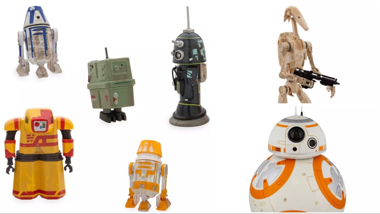 New Star Wars Collectible Droids Available Now At shopDisney! | Chip ...