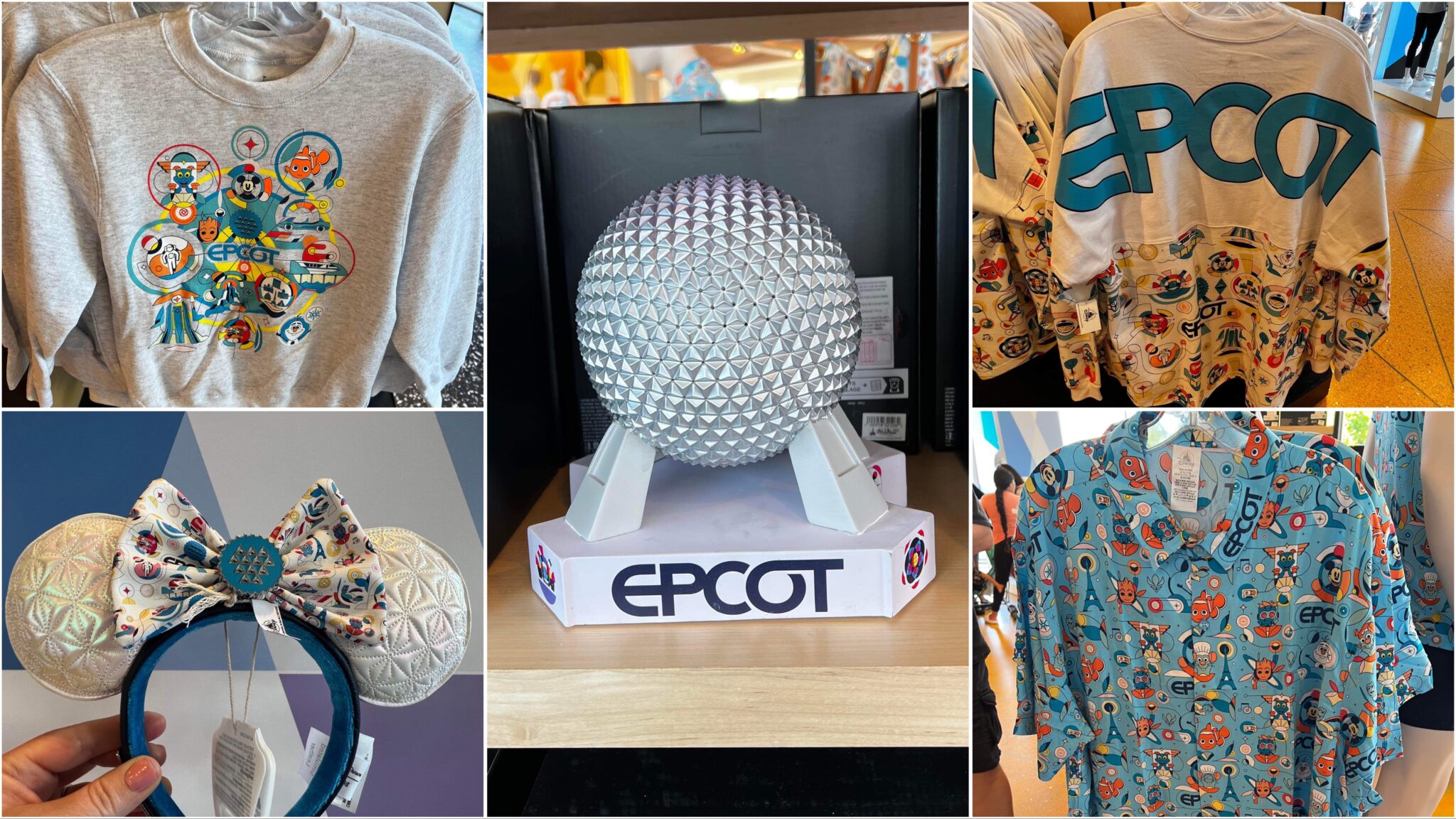 New Epcot Reimagined Merchandise Available At The Creations Shop Now ...