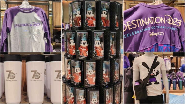 First Look At The Destination D23 Merchandise At Mickey's Of Glendale ...