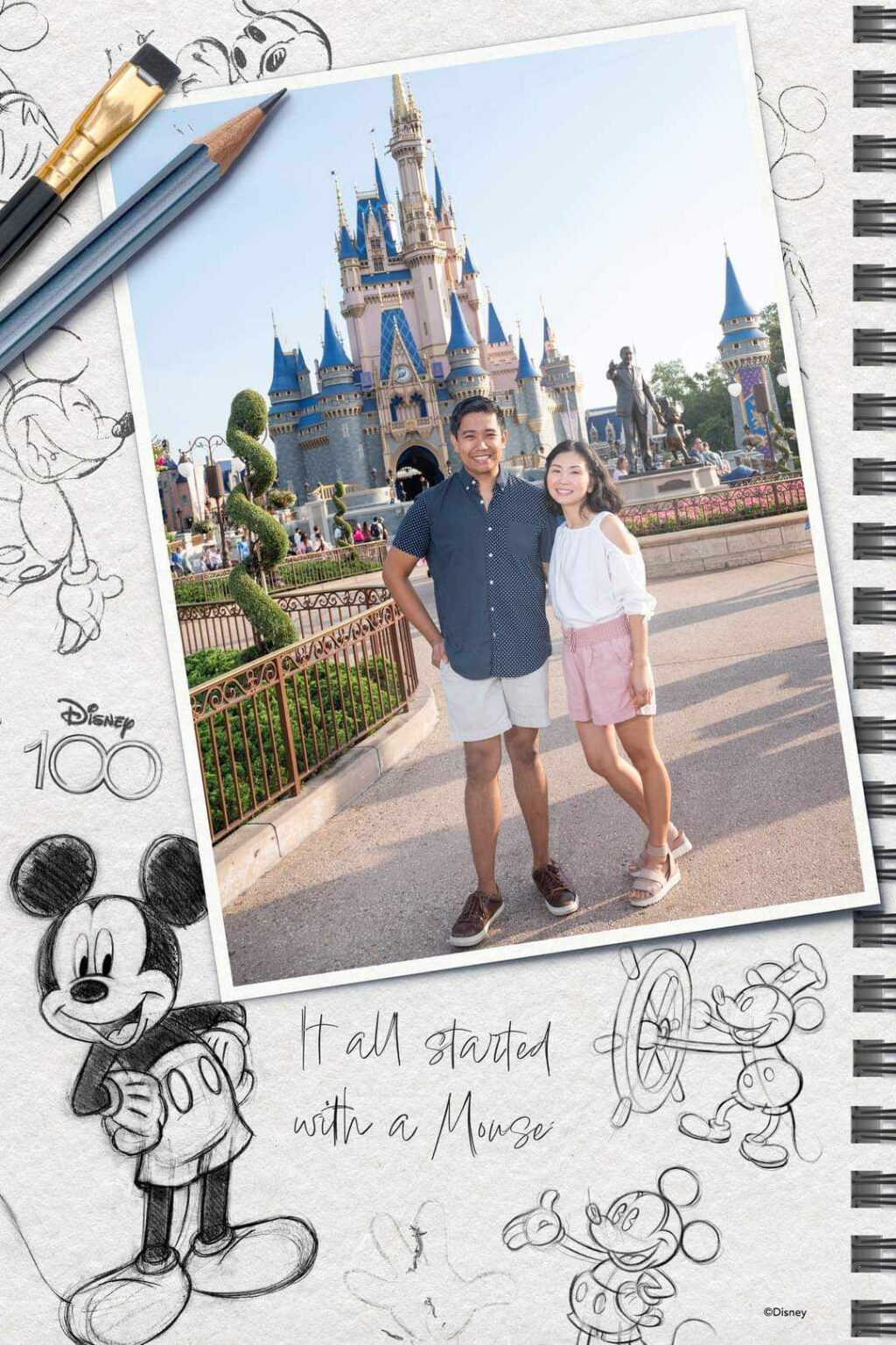 New Disney100 Photopass Magic Shots Available in Epcot and the Magic ...