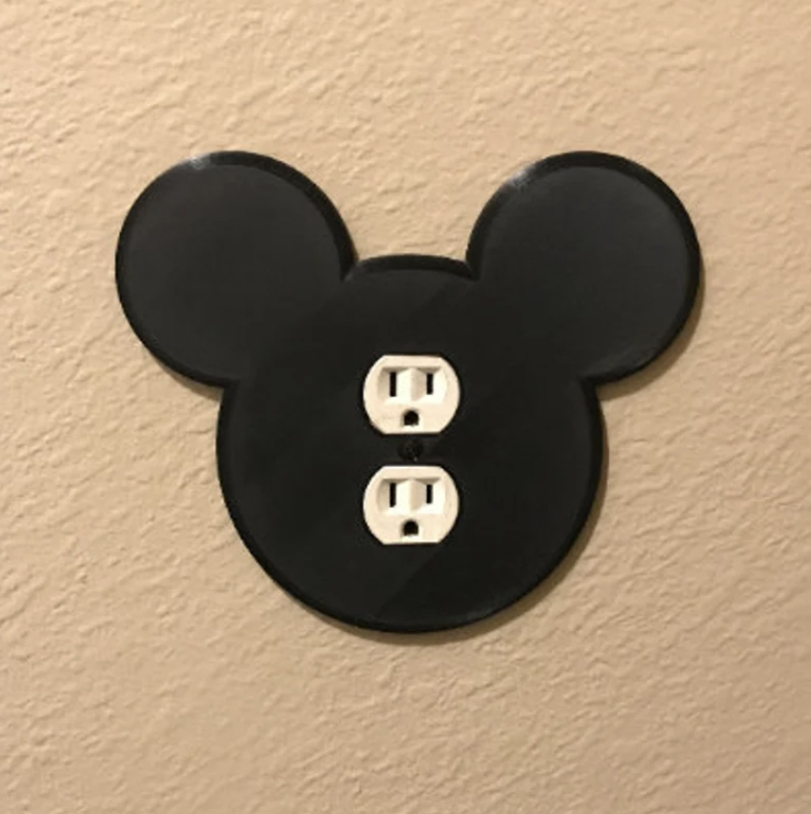 Mickey Mouse Light Switch Cover To Add A Magical Touch To Any Room ...