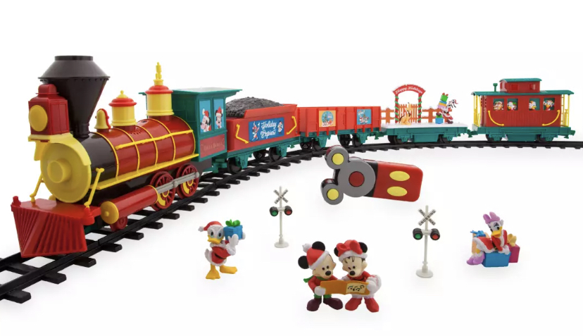 New Mickey Mouse And Friends Disney Parks Holiday Train Set Available ...