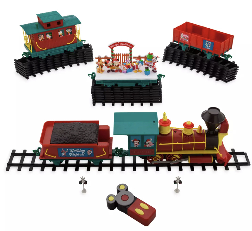 New Mickey Mouse And Friends Disney Parks Holiday Train Set Available ...