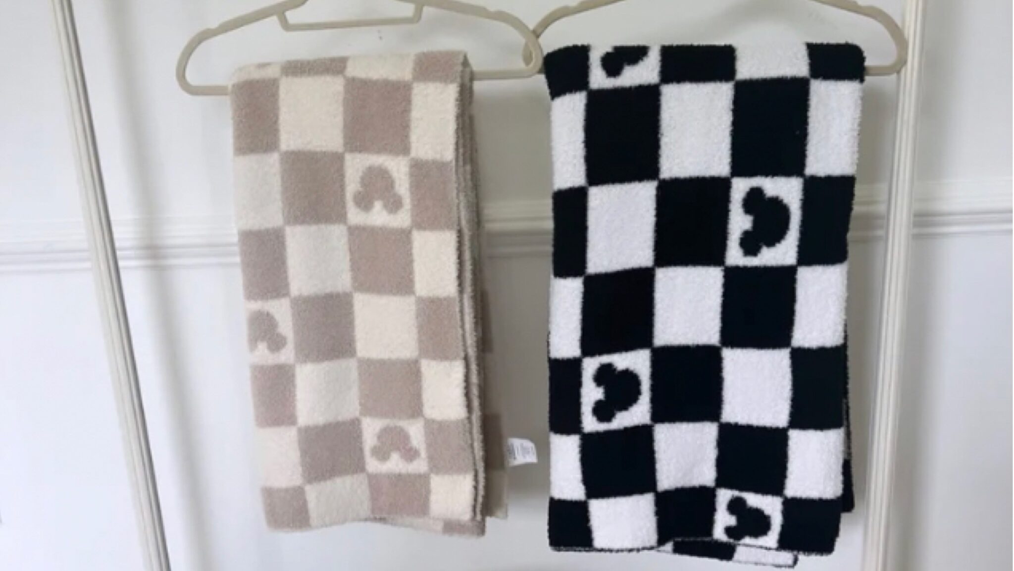 Cozy Up With This Mickey Mouse Checkered Blanket! | Chip and Company