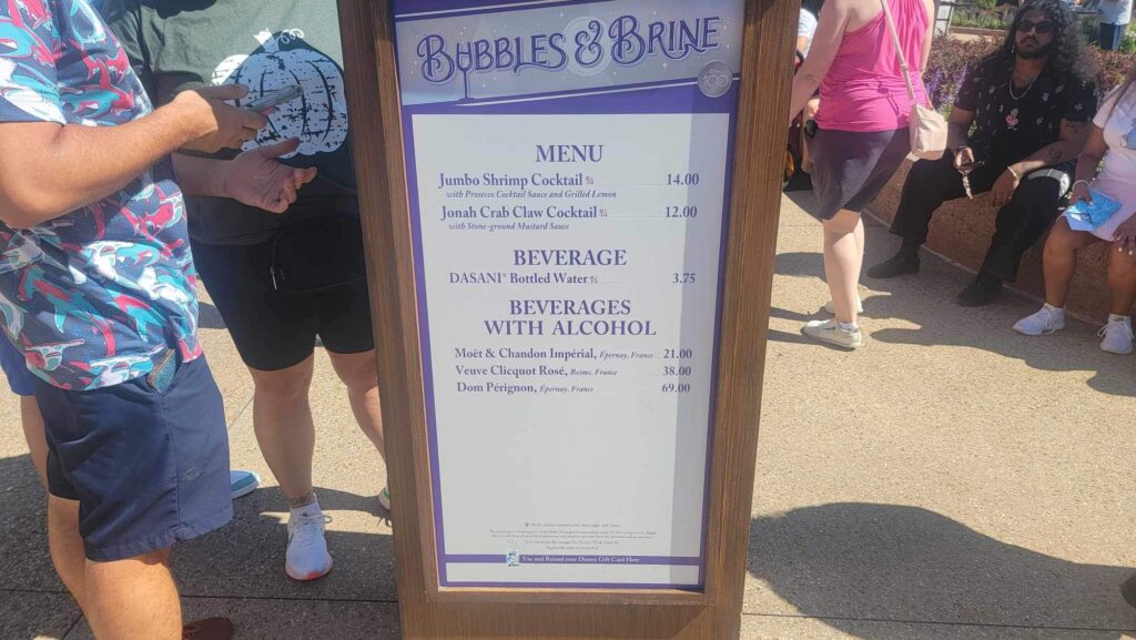 First Look at New Food Booths and Menus at EPCOT Food and Wine Festival ...