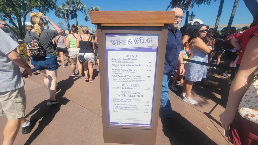 First Look at New Food Booths and Menus at EPCOT Food and Wine Festival ...