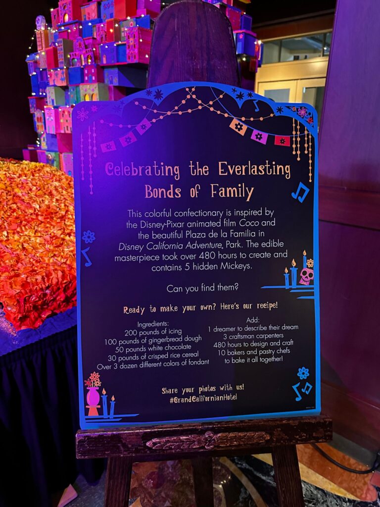 Check out this NEW Pixar's Coco Display at Disney's Grand Californian ...