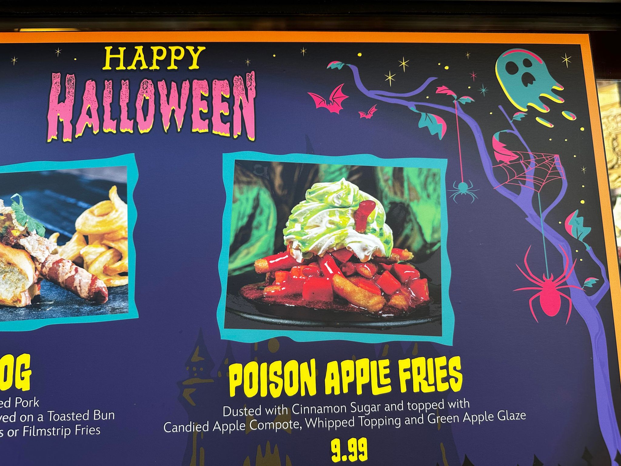 Poison Apple Fries from Award Wieners in California Adventure | Chip ...
