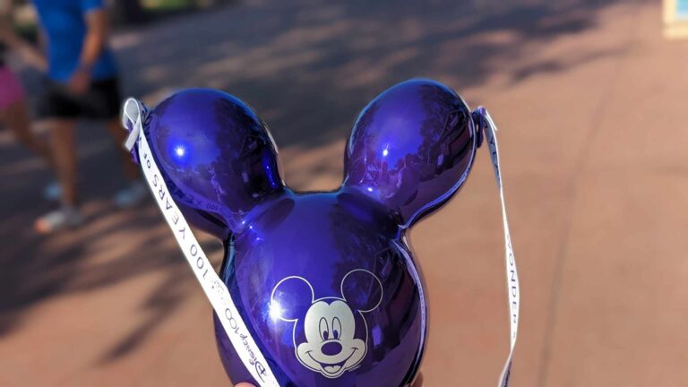 Closer Look at Mickey Balloon Disney100 Popcorn Bucket | Chip and Company