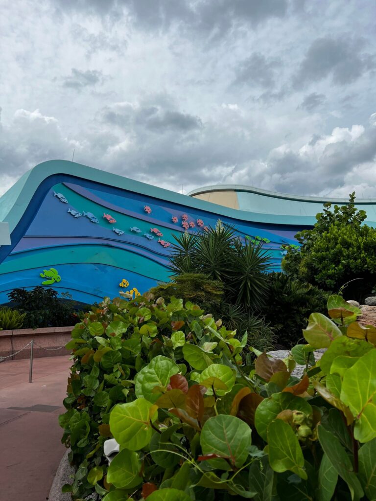 Painting Underway for Finding Nemo in EPCOT Seagulls Still Missing ...