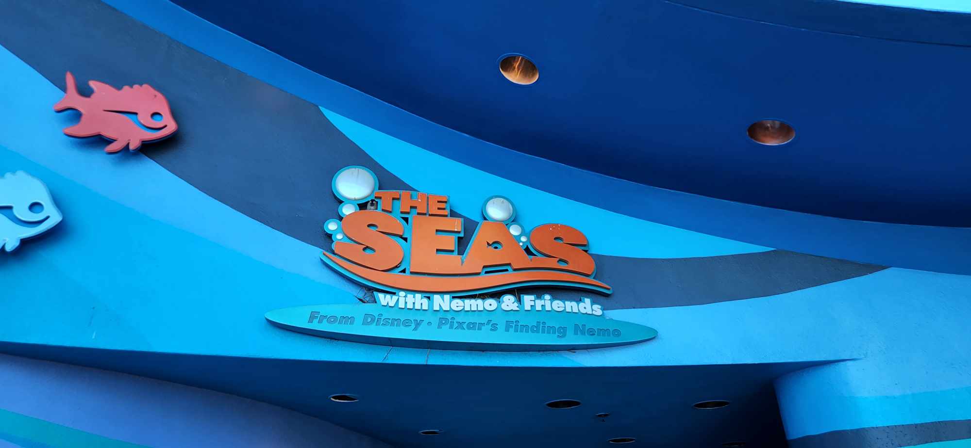 Seagulls Removed From Entrance of The Seas with Nemo & Friends Sign in ...