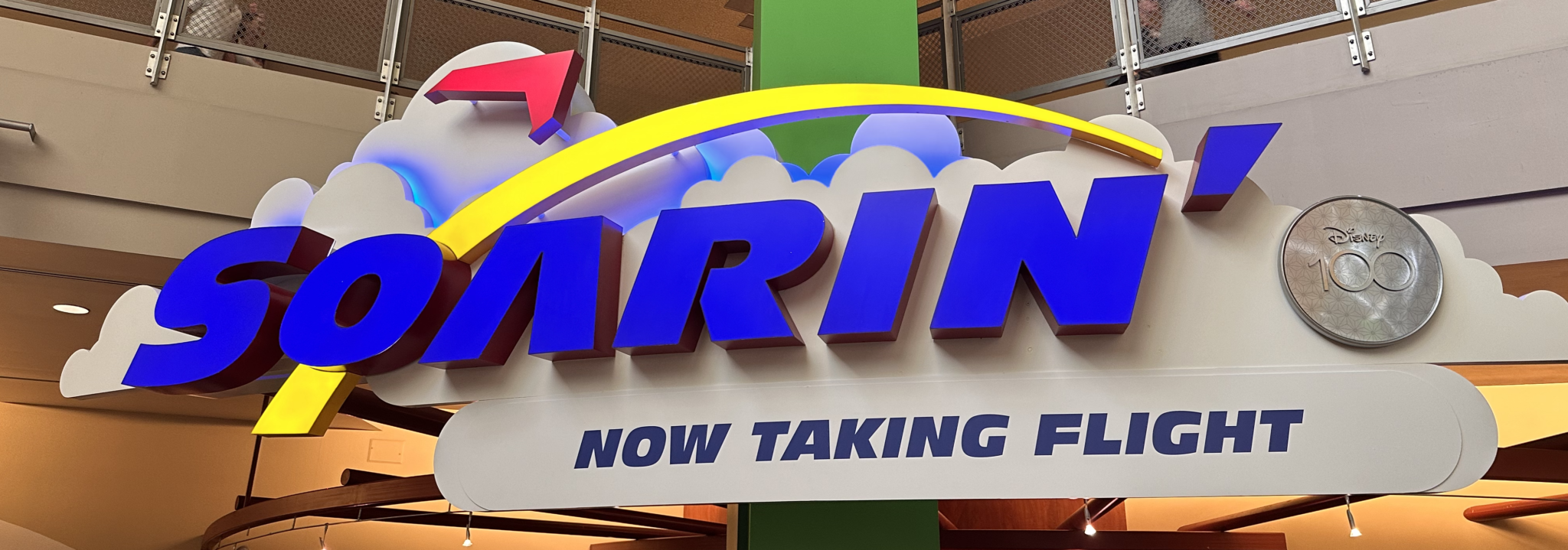 Disney 100 Medallion Added to Soarin in EPCOT | Chip and Company