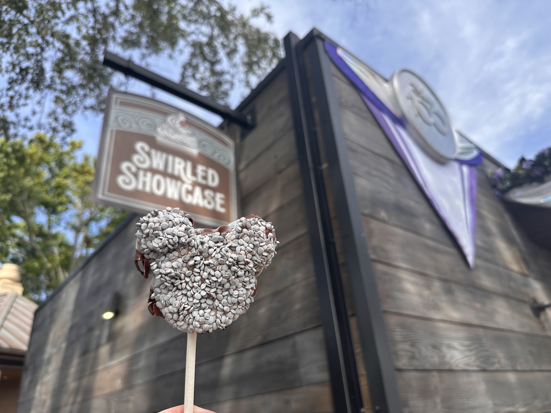 Review: Liquid Nitro Mickey Cake Pop from Epcot's Swirled Showcase ...