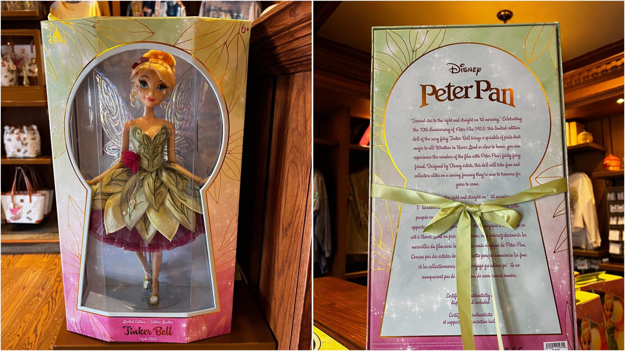 Beautiful Tinker Bell Limited Edition Doll Spotted At Epcot! | Chip and ...