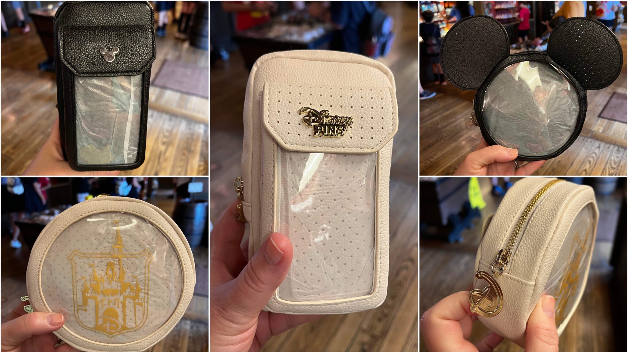 New Disney Pin Bags Available At Magic Kingdom! | Chip and Company