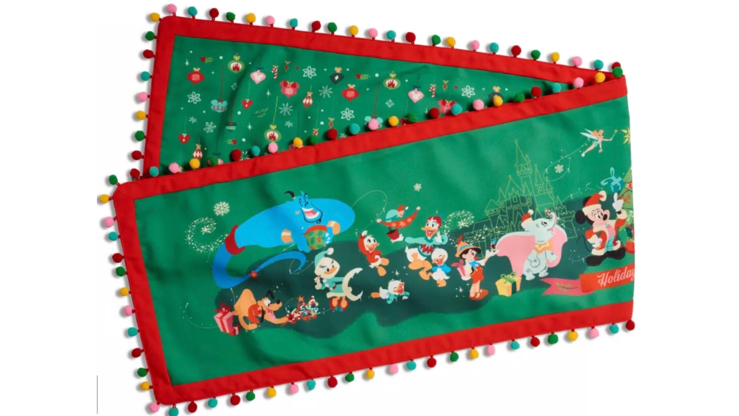 Disney Classics Christmas Reversible Table Runner For This Holiday ...