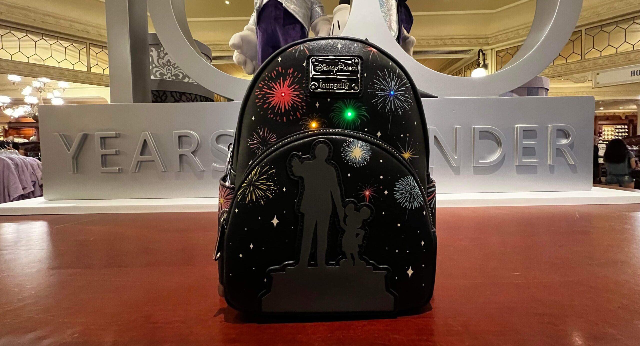 Magical Disney100 Partners Light Up Loungefly Backpack Now Available At ...