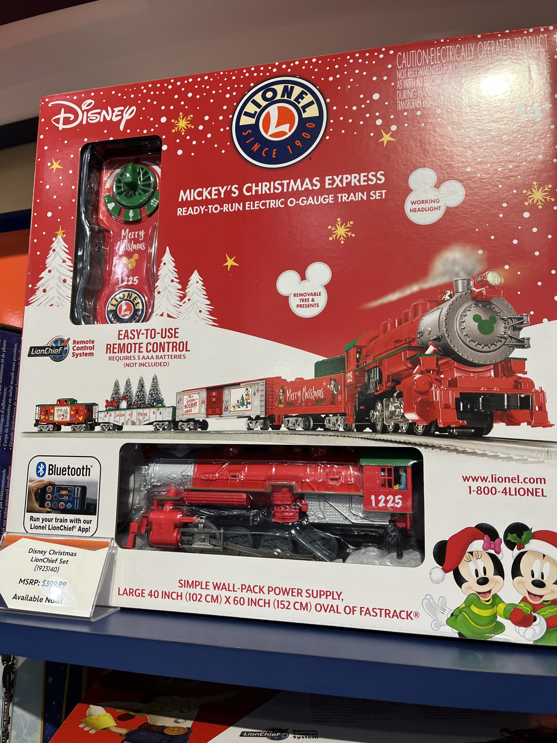 All Aboard the Magic: Lionel Trains Disney100 LionChief Set | Chip and ...