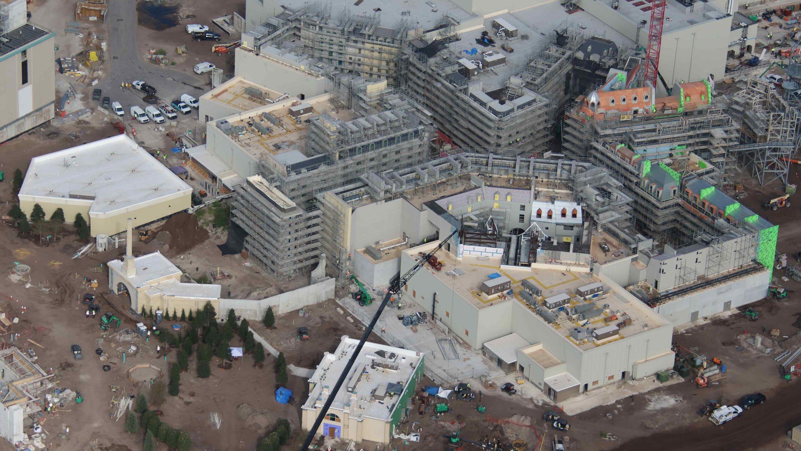 Universal Orlando's Epic Universe Aerial Construction Photo Tour | Chip ...