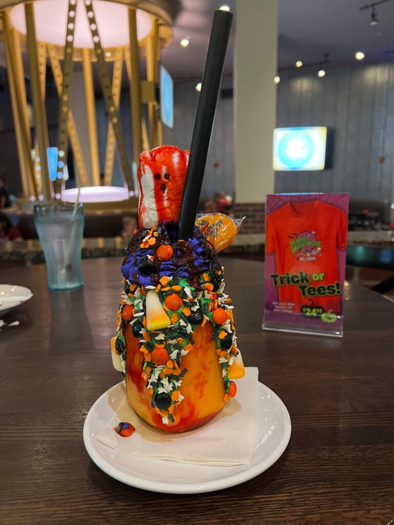 Zombie Creamsicle Shake from Planet Hollywood in Disney Springs | Chip ...