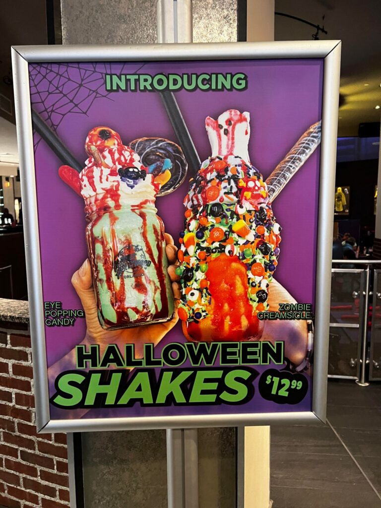 Zombie Creamsicle Shake from Planet Hollywood in Disney Springs | Chip ...