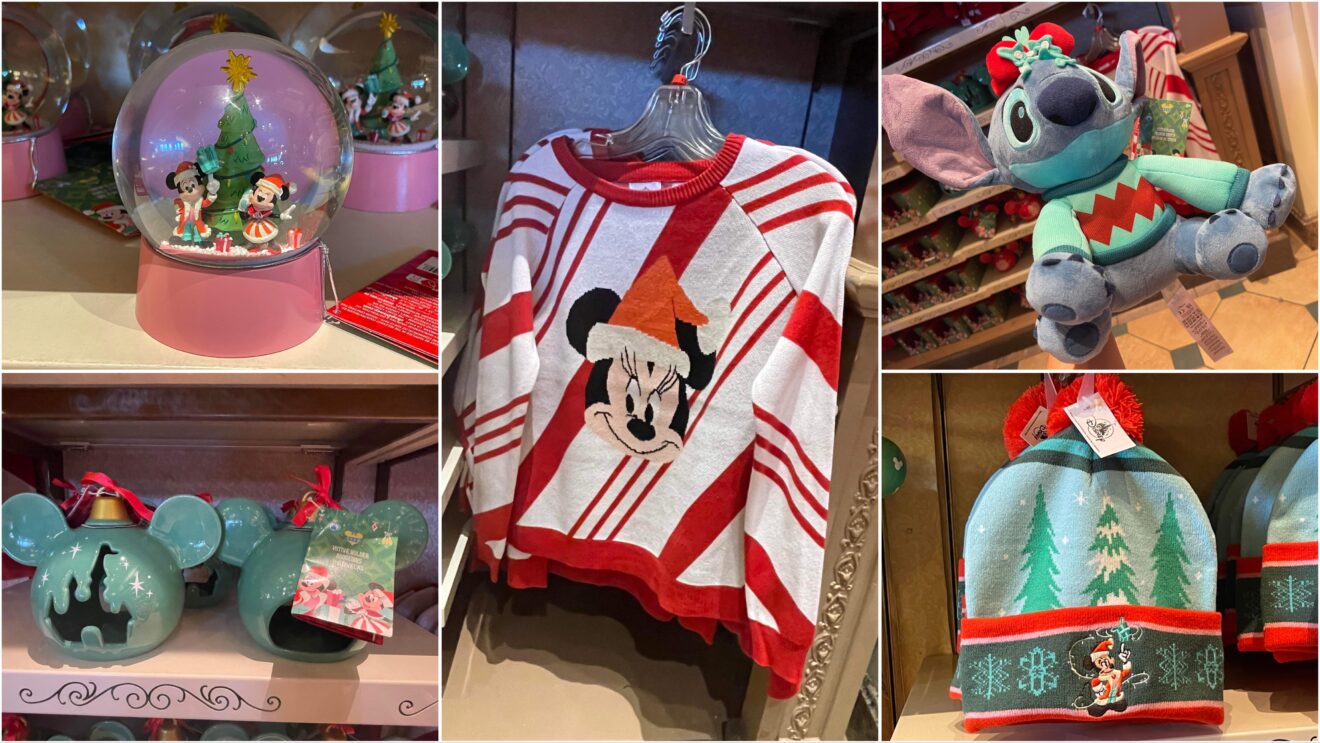 New Disney Holiday Merchandise Debuts At The Magic Kingdom! | Chip and ...