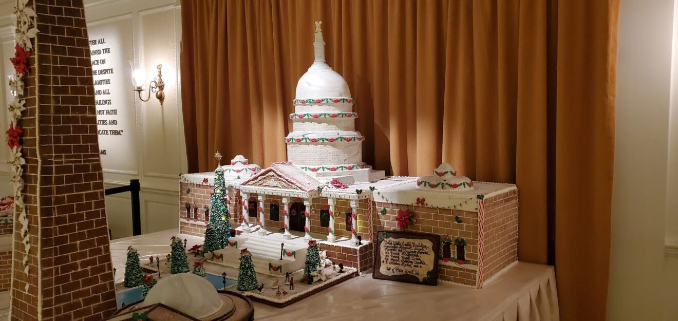 Gingerbread Display Returning to The American Adventure in EPCOT | Chip ...