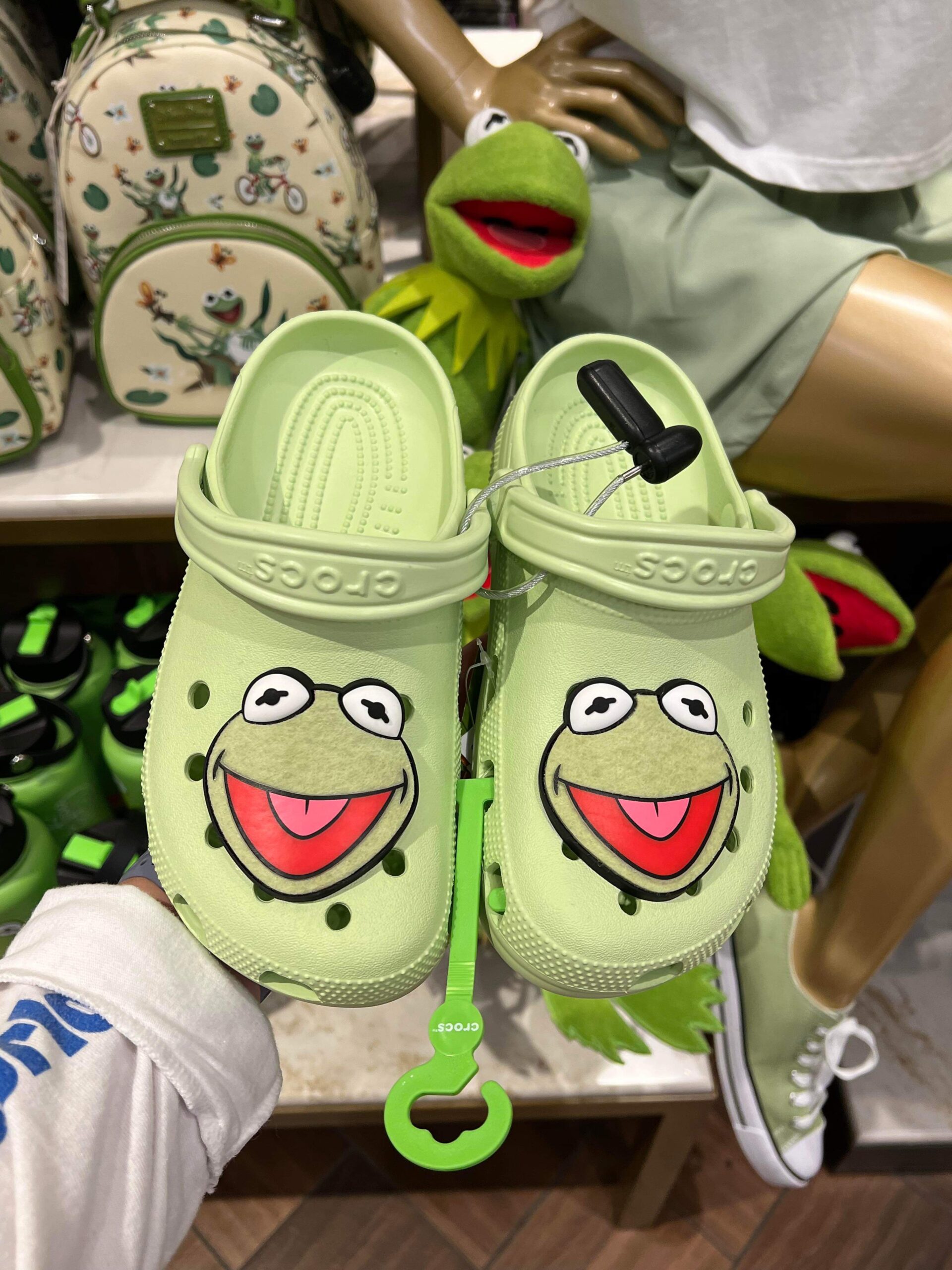New Kermit Crocs Spotted At Hollywood Studios! | Chip and Company