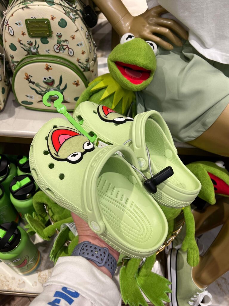 New Kermit Crocs Spotted At Hollywood Studios! | Chip and Company