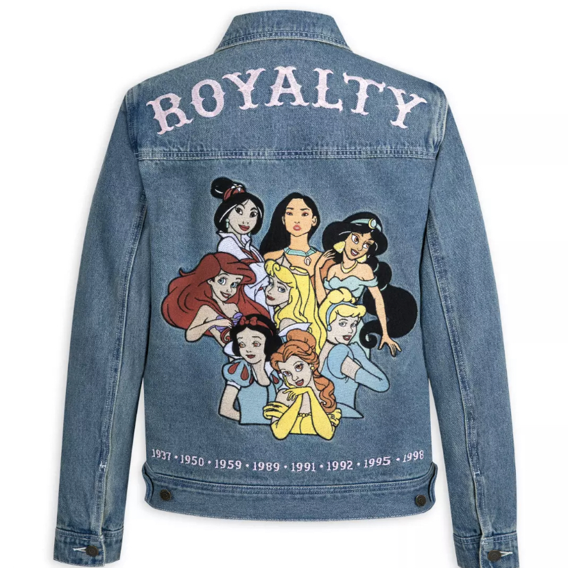 Must Have Disney Princess Denim Jacket By Cakeworthy! | Chip and Company