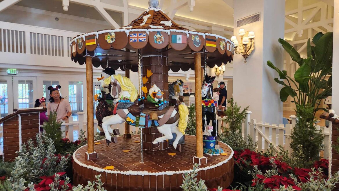 Holiday Gingerbread Carousel Featuring Disney DuckTales at the Beach ...