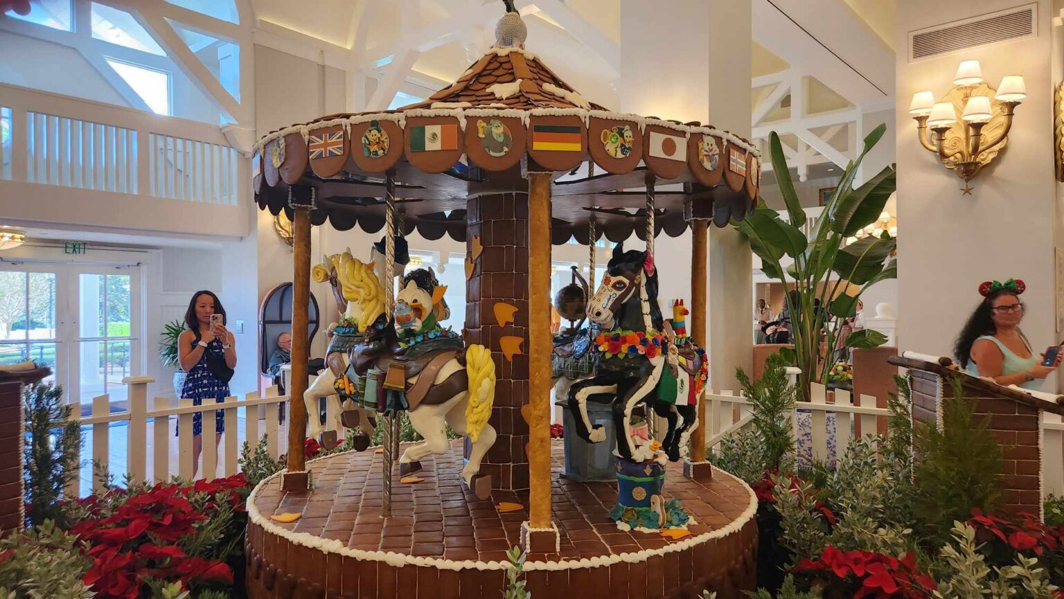 Holiday Gingerbread Carousel Featuring Disney DuckTales at the Beach ...