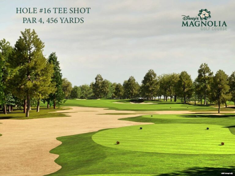 All 18 Holes of Disney's Magnolia Golf Course To Open This November ...