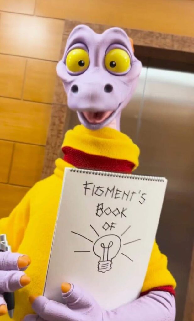 Figment Arrives at Walt Disney Studios Teasing Possible Figment Movie | Chip and Company
