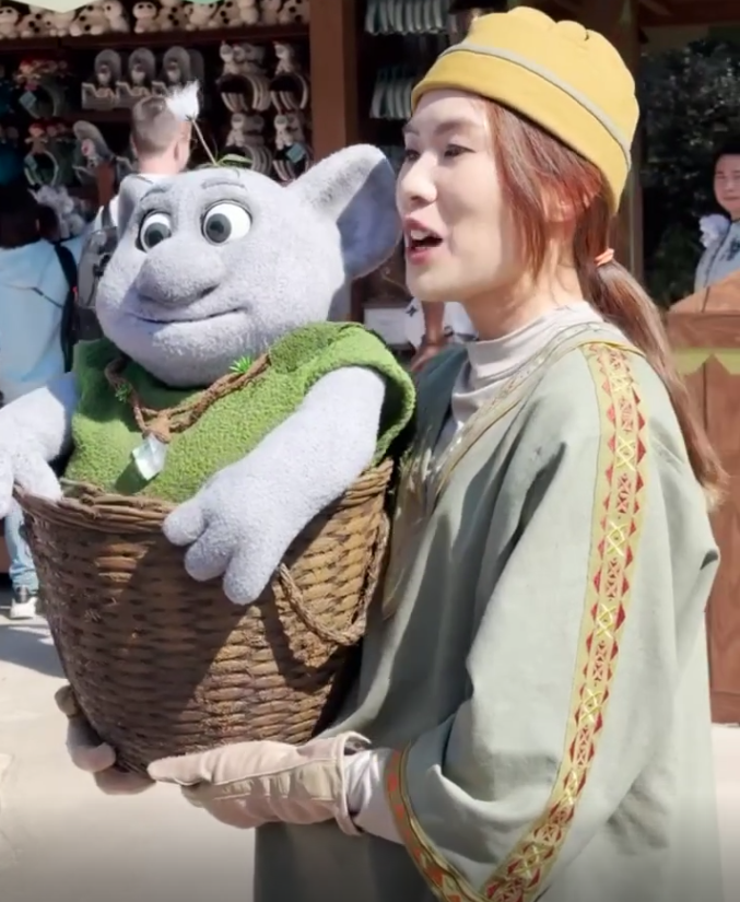 Meet Mossie the Baby Troll at World of Frozen in Hong Kong Disneyland ...
