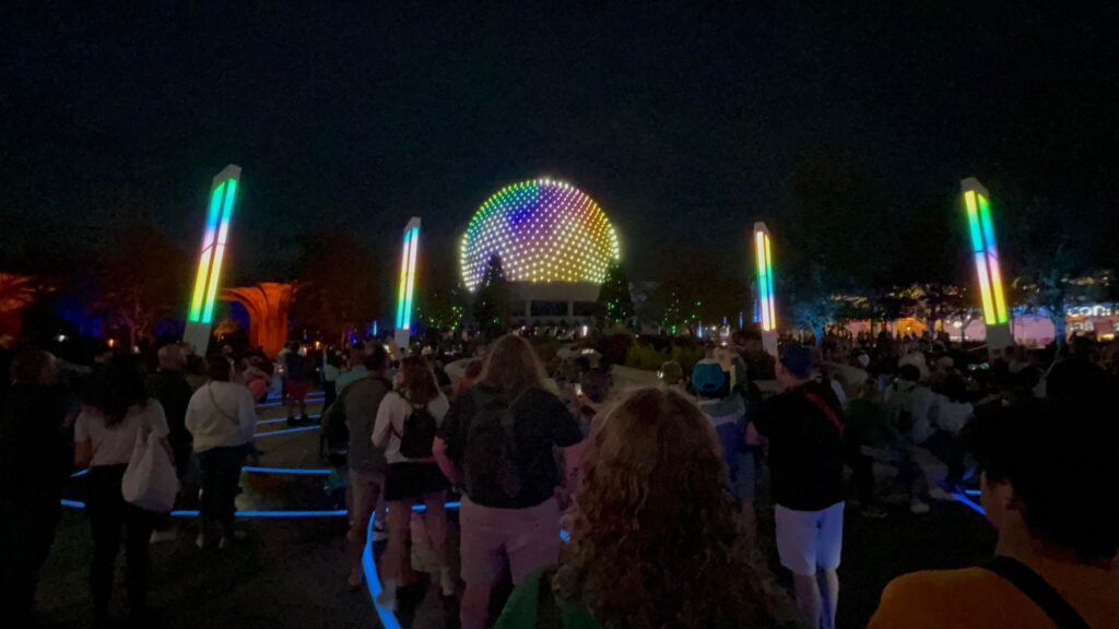 First Look at New Lighting Effects Added to EPCOT’s World Celebration ...