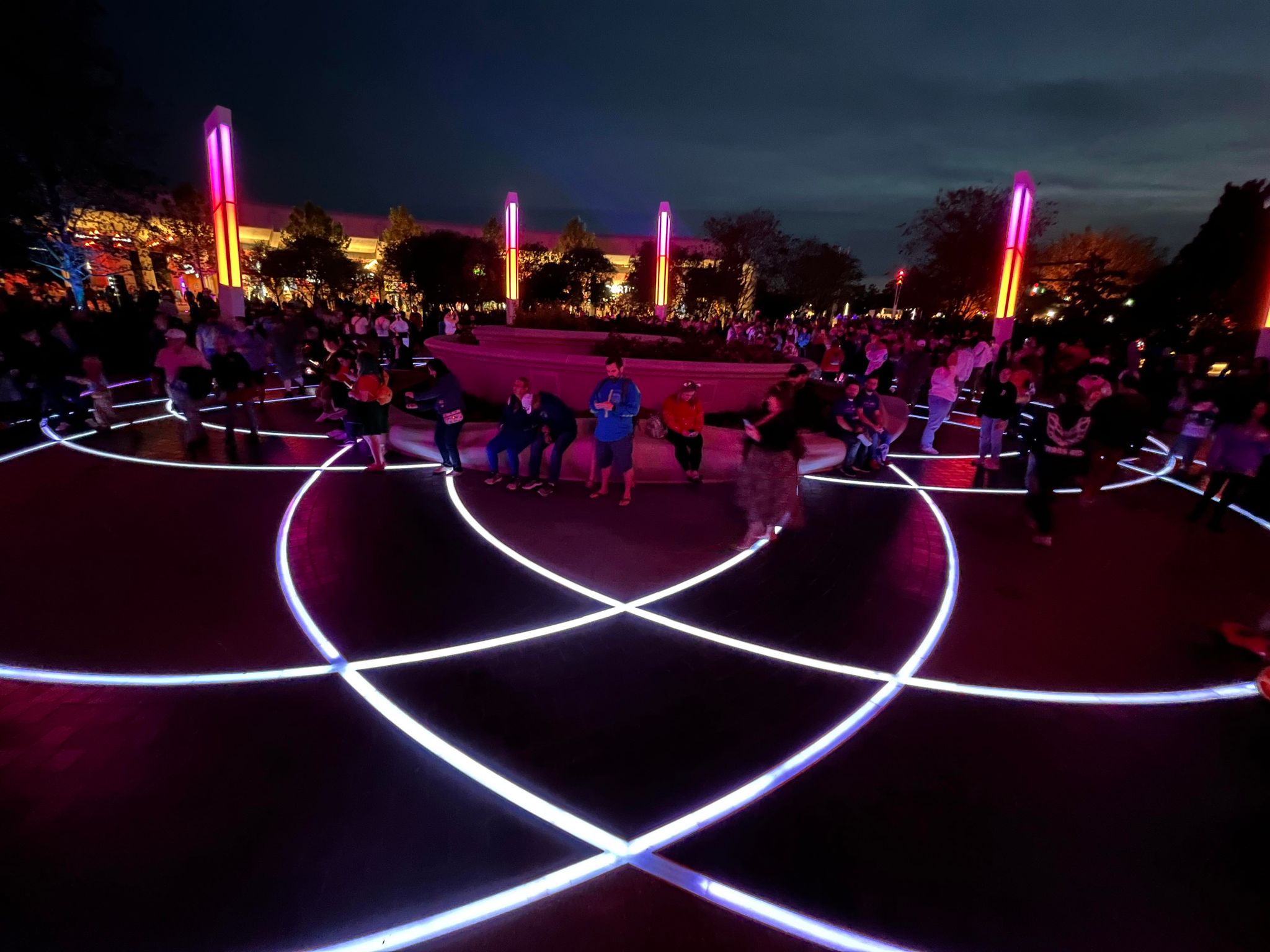 First Look at New Lighting Effects Added to EPCOT’s World Celebration ...