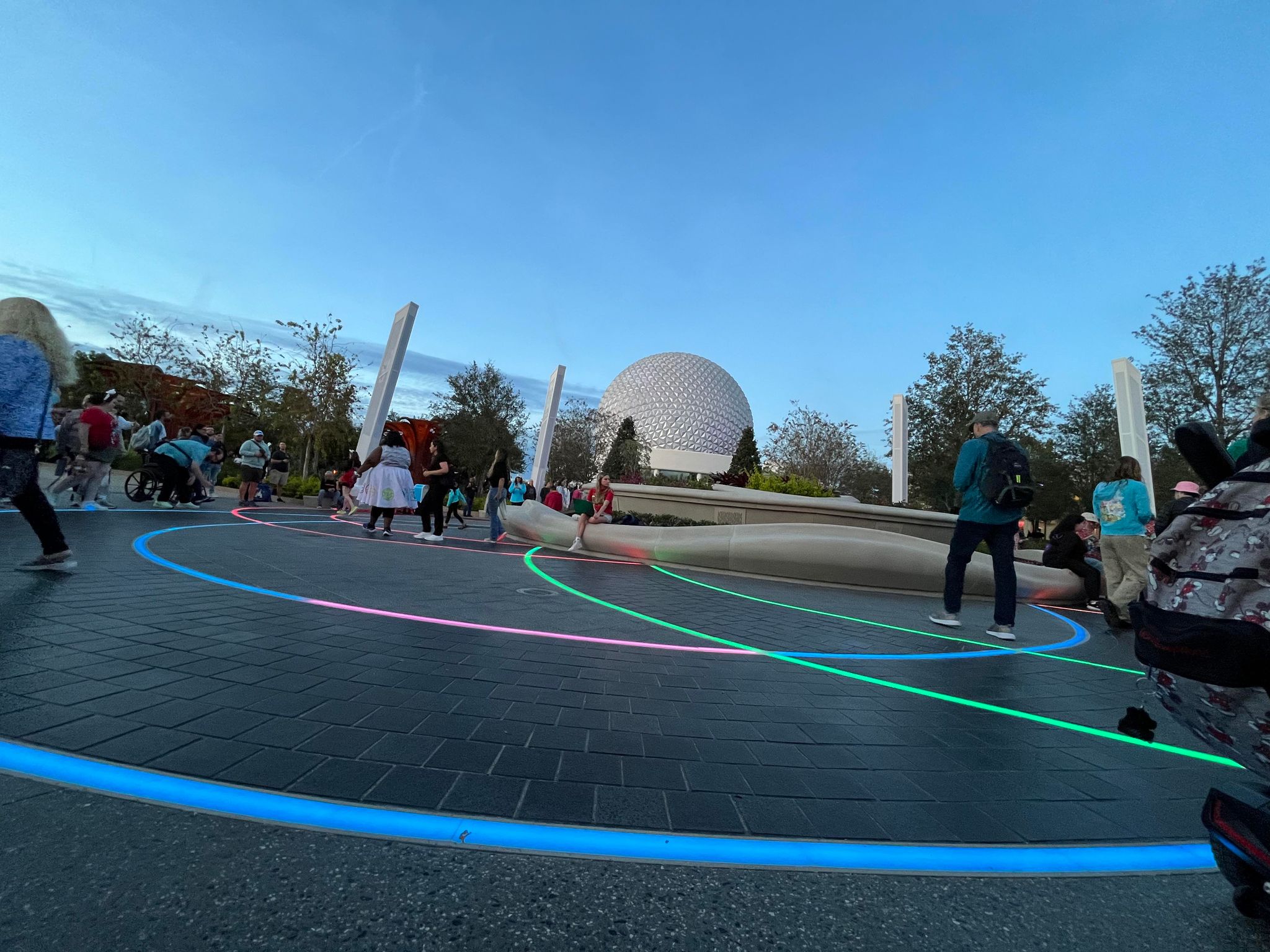 First Look at New Lighting Effects Added to EPCOT’s World Celebration ...