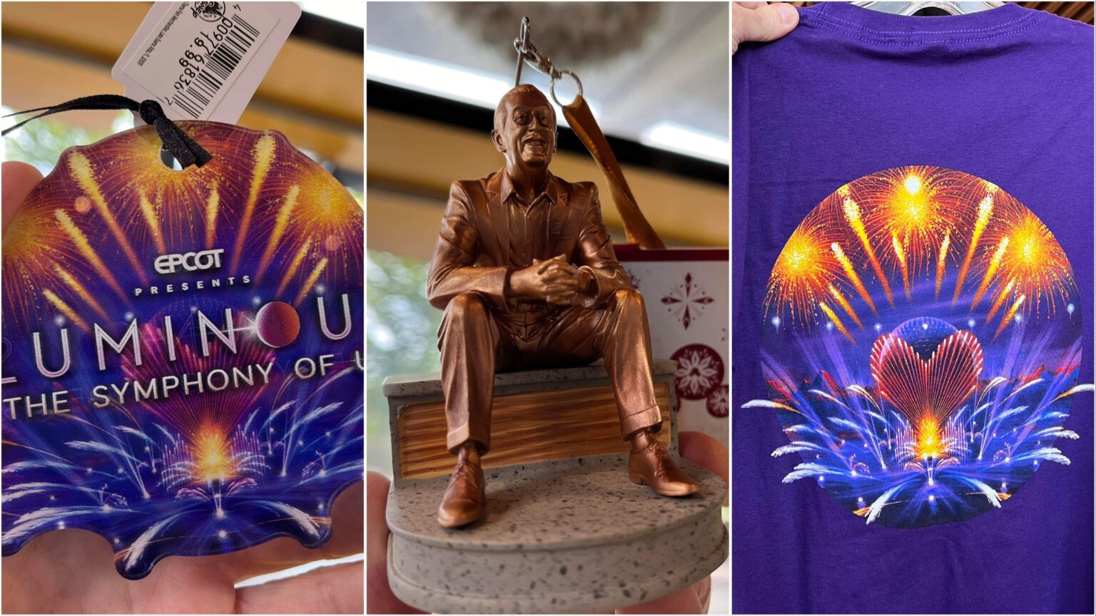 First Look At New Luminous Merchandise Available At Epcot! | Chip and ...