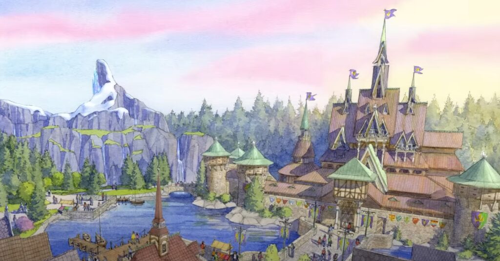 Tokyo DisneySea Shares Behind the Scenes Look at Construction of Elsa’s ...