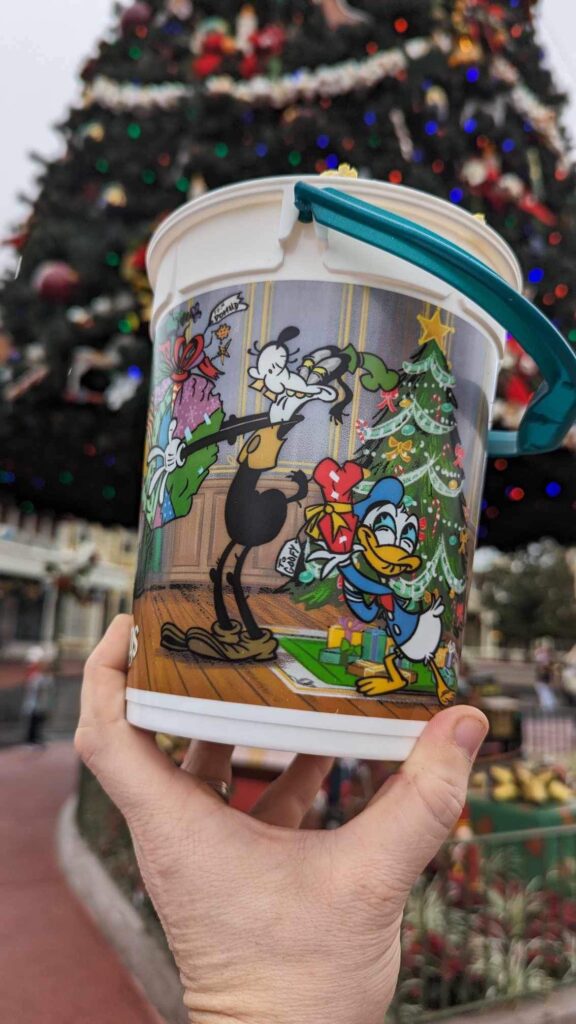 New Mickey & Friends Holiday Popcorn Bucket Available at Magic Kingdom ...