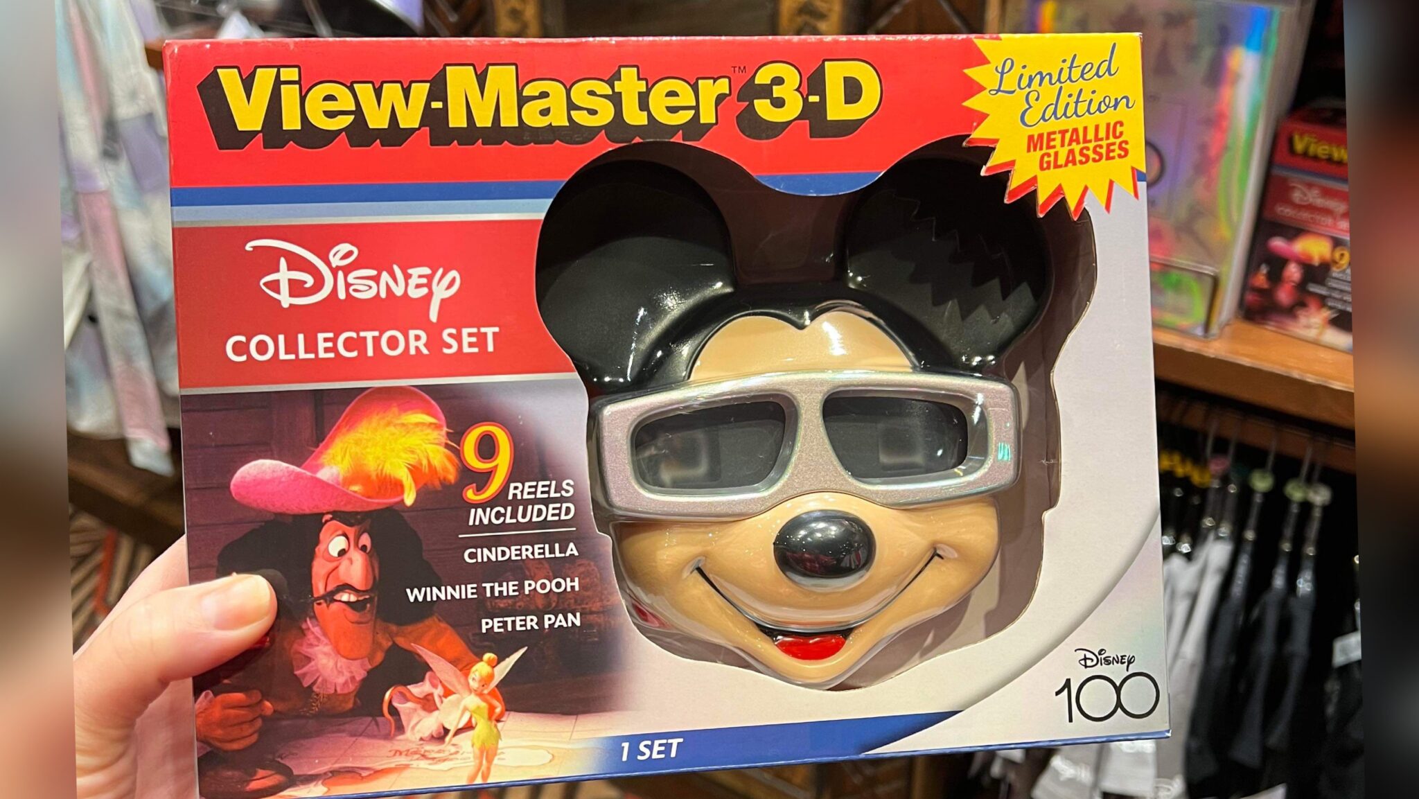 Nostalgic Disney100 Mickey Mouse View Master 3D Collector Set Spotted ...